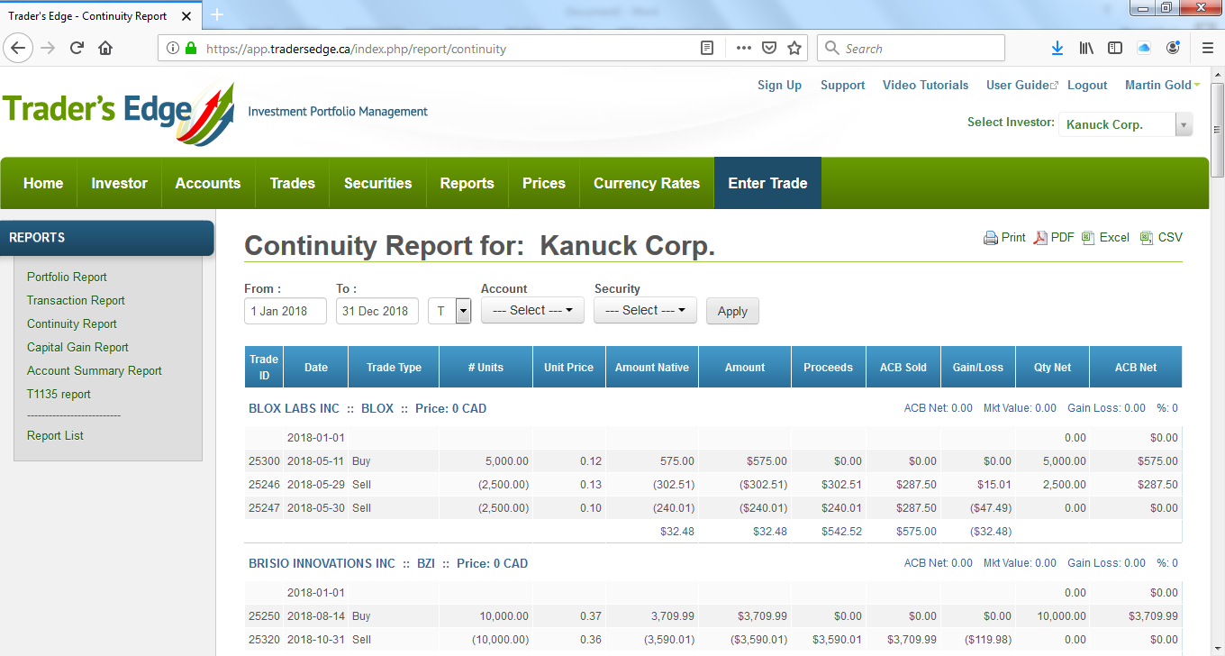Trader's Edge - Canadian Investment Portfolio Management • Trader's ...